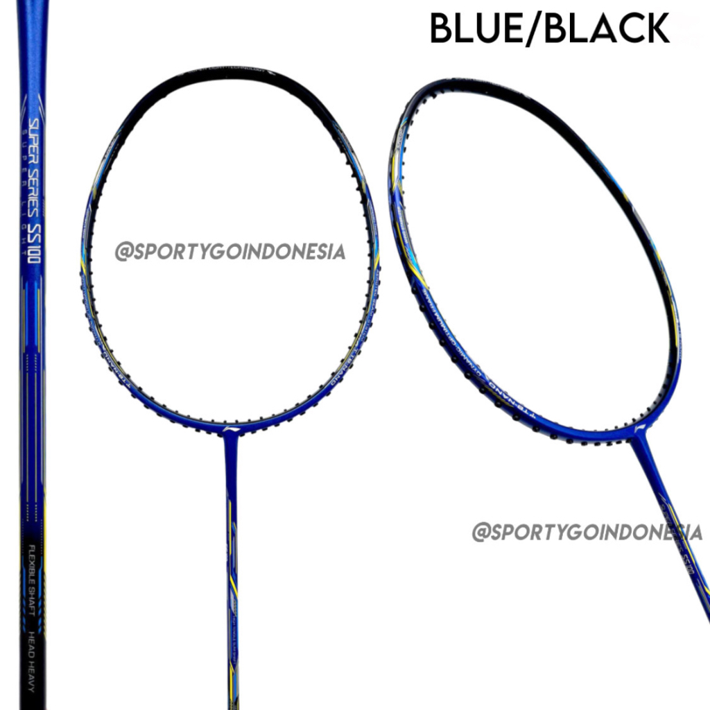 Jual READY!! RAKET LINING SS 100 SUPERLIGHT / SUPER SERIES SS100 LITE ...