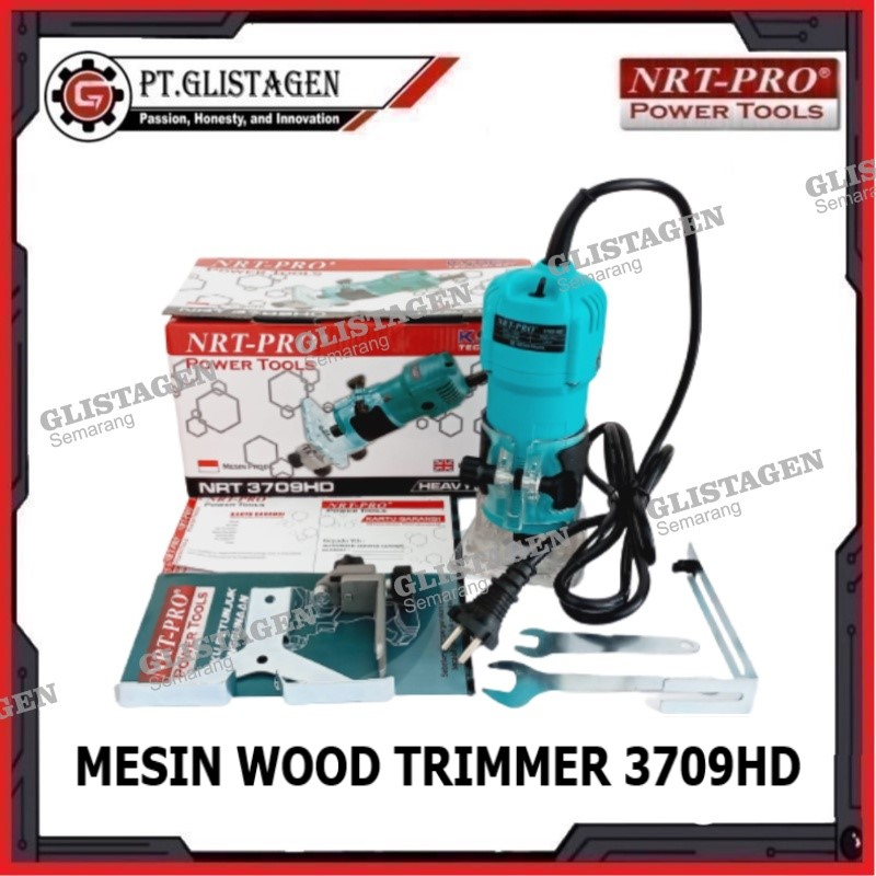Jual Mesin Profil Kayu Router Wood Trimmer 6mm NRT PRO 3709 HD | Shopee ...