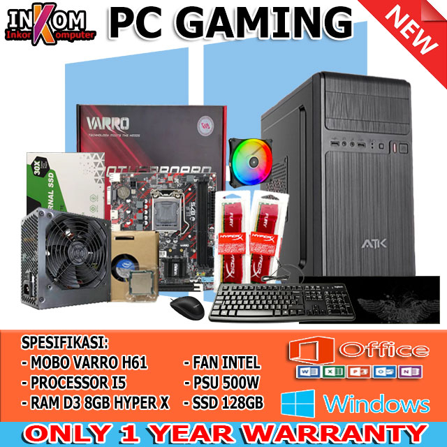 Jual PC CPU Komputer Rakitan Lengkap Core i5 / PC RAKITAN murah | Shopee Indonesia