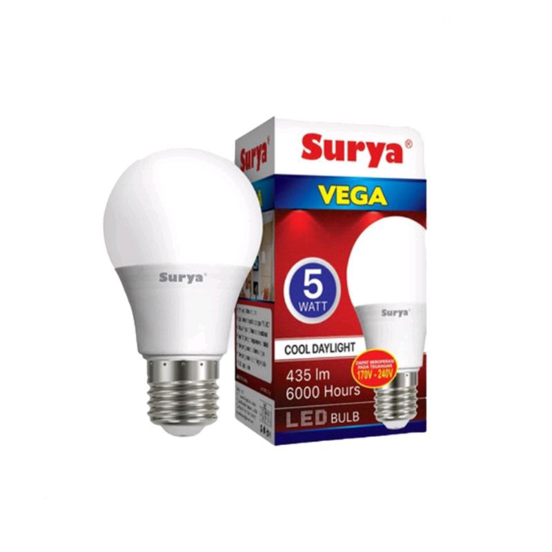 Jual SURYA VEGA / SURYA CAPTIVA LAMPU LED BOHLAM BULB MURAH TERANG 3W ...