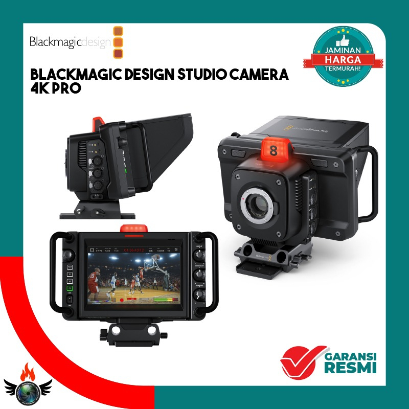 Jual Blackmagic Design Studio Camera 4K PRO | Shopee Indonesia
