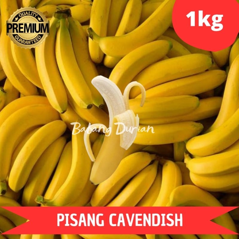 Jual PISANG CAVENDISH FRESH PREMIUM 1KG | Shopee Indonesia