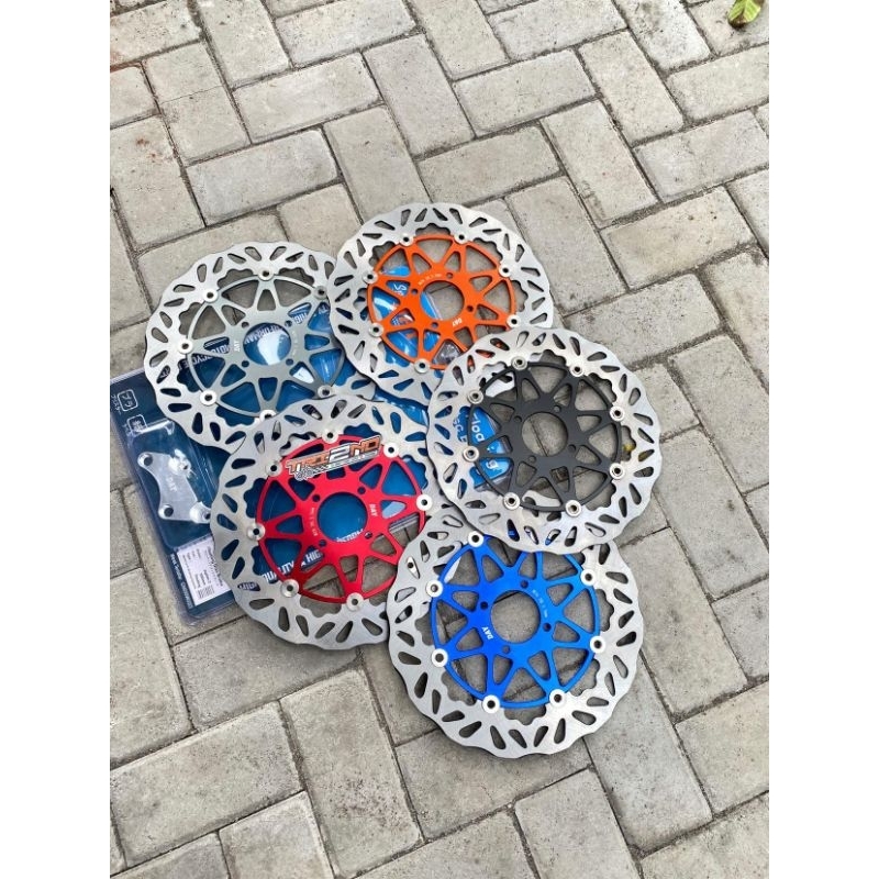 Jual Piringan Day tromol Yamaha floating discbrake DAY diamater 300mm ...