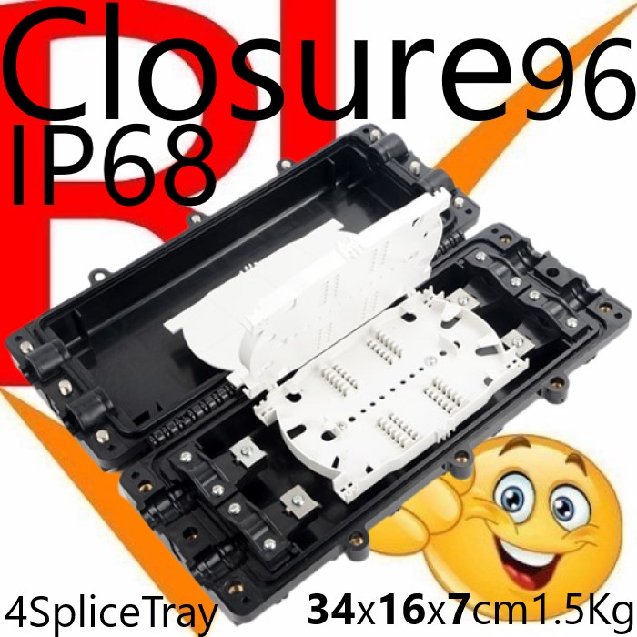 Jual Splice Closure FO 24 48 96 144 Core Horizontal/In Line Optical ...