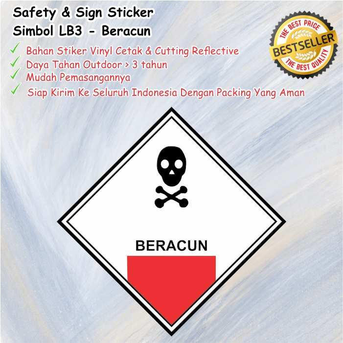Jual Stiker LB3 - Beracun | Shopee Indonesia