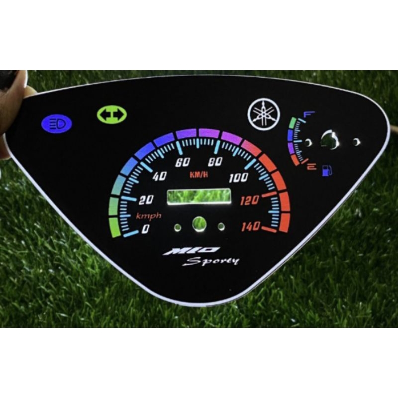 Jual panel speedometer mio papan speedometer mio custom spidometer mio ...