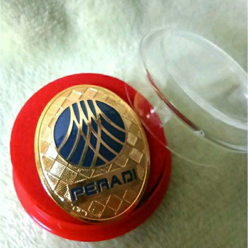 Jual Pin PERADI Premium Pin Lencana Advokat Pengacara + Free Box ...