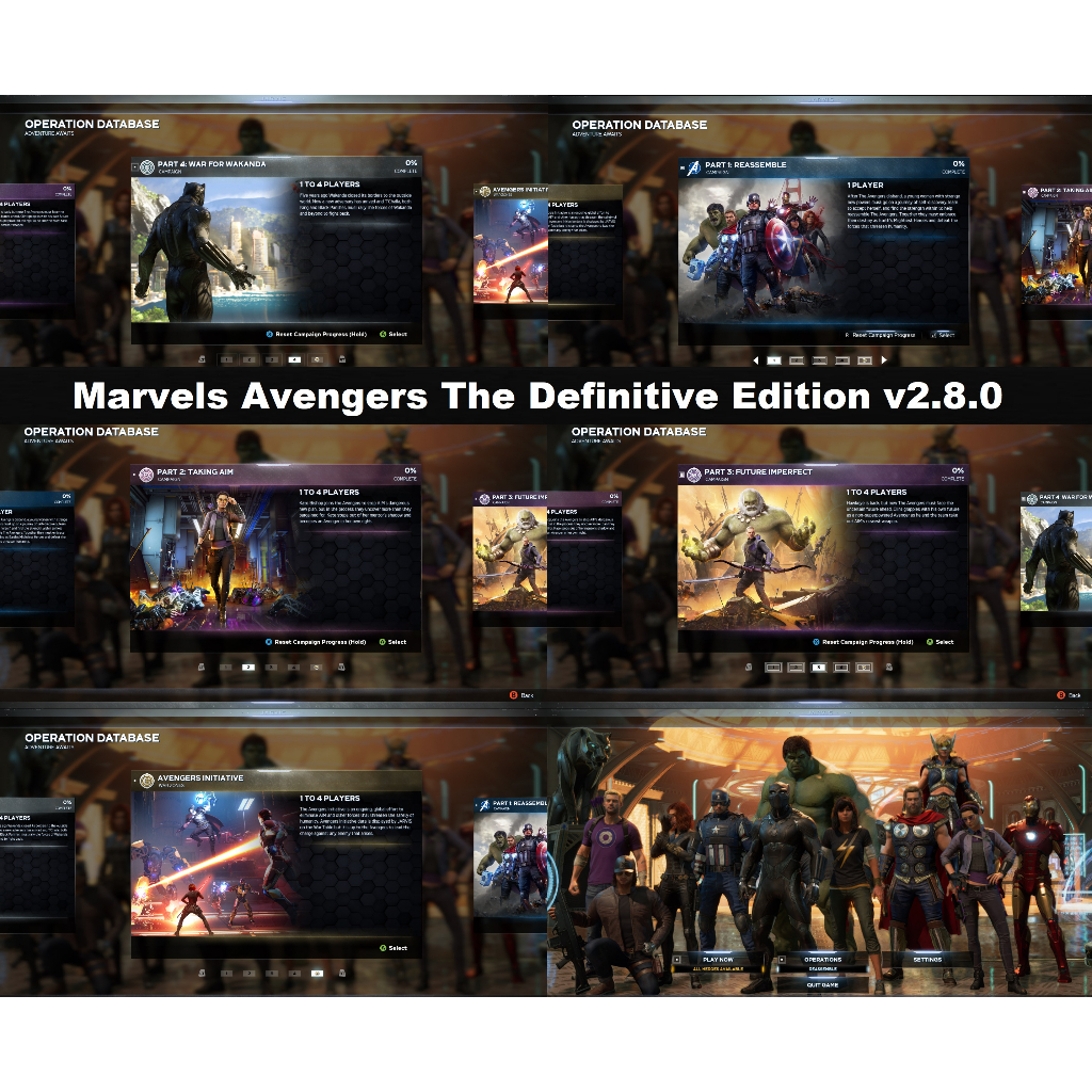 Jual Marvels Avengers The Definitive Edition 2023 GAMEPC OFFLINE | Shopee Indonesia