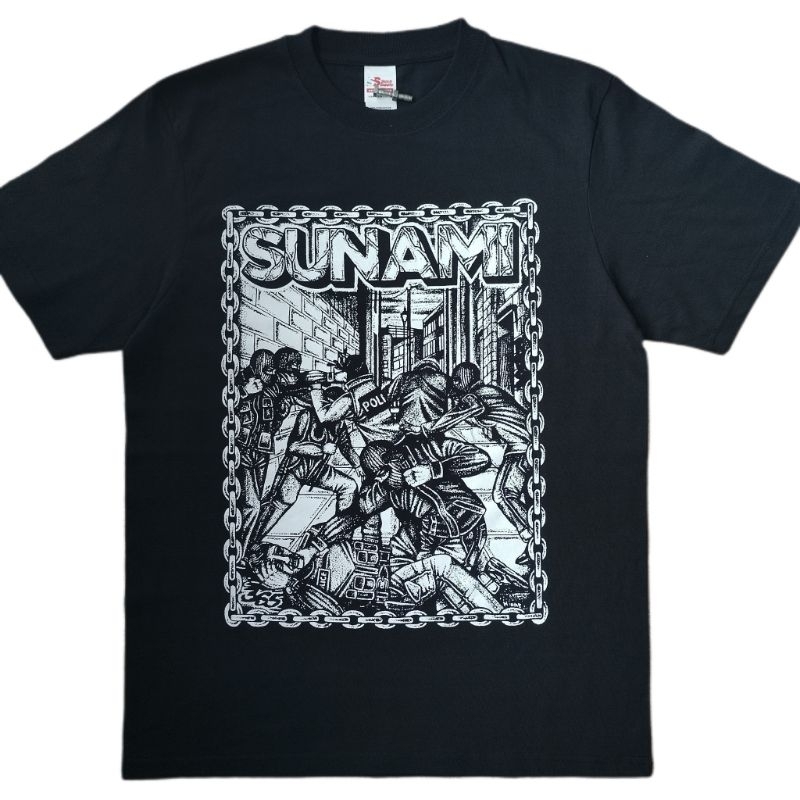 Jual KAOS BAND SUNAMI TAG STITCH SUPPLY HEAVY COTTON | Shopee Indonesia