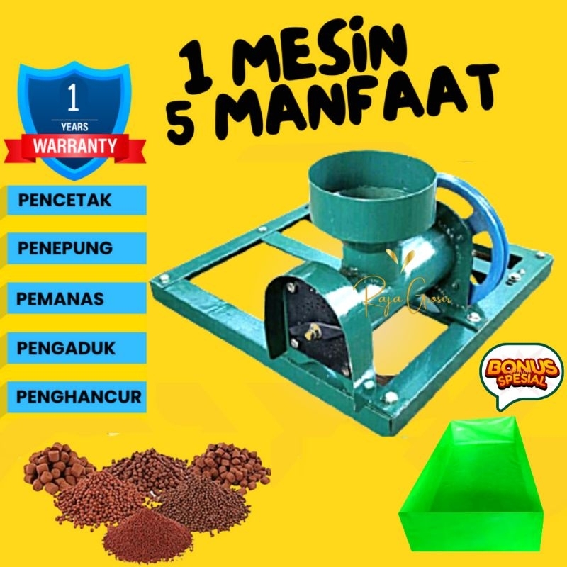 Jual Promo Mesin Pelet Ikan Apung 50kg Multifungsi Cetak Pelet ...