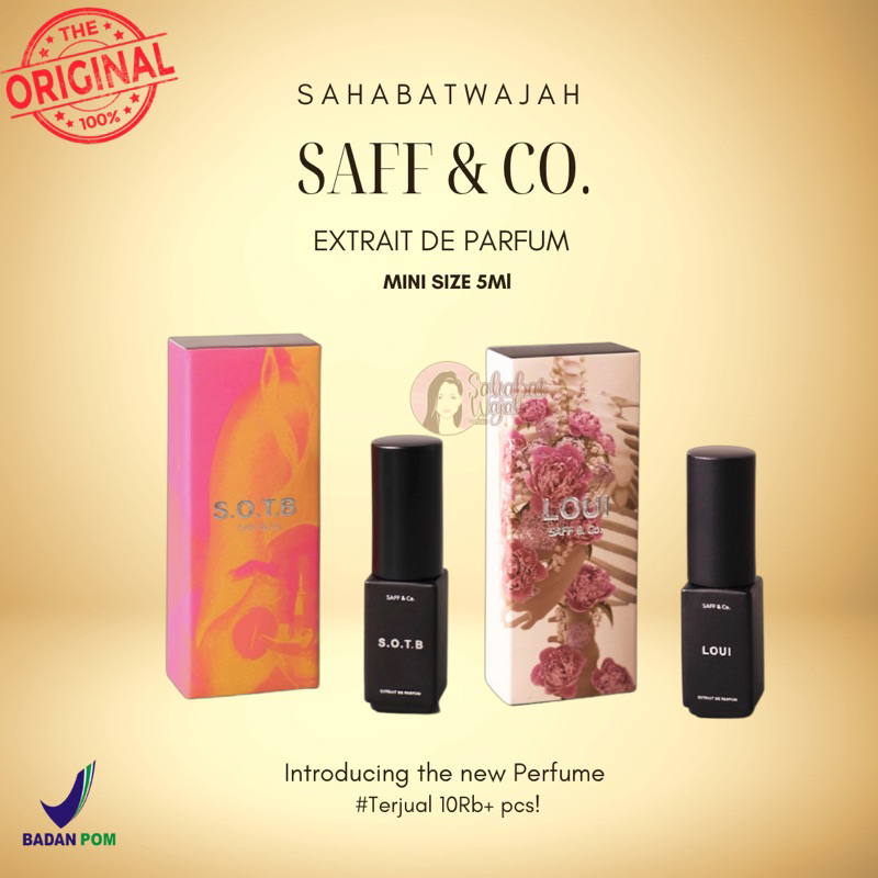 Jual SAFF & Co. Extrait de Parfum - MINI SIZE | Shopee Indonesia