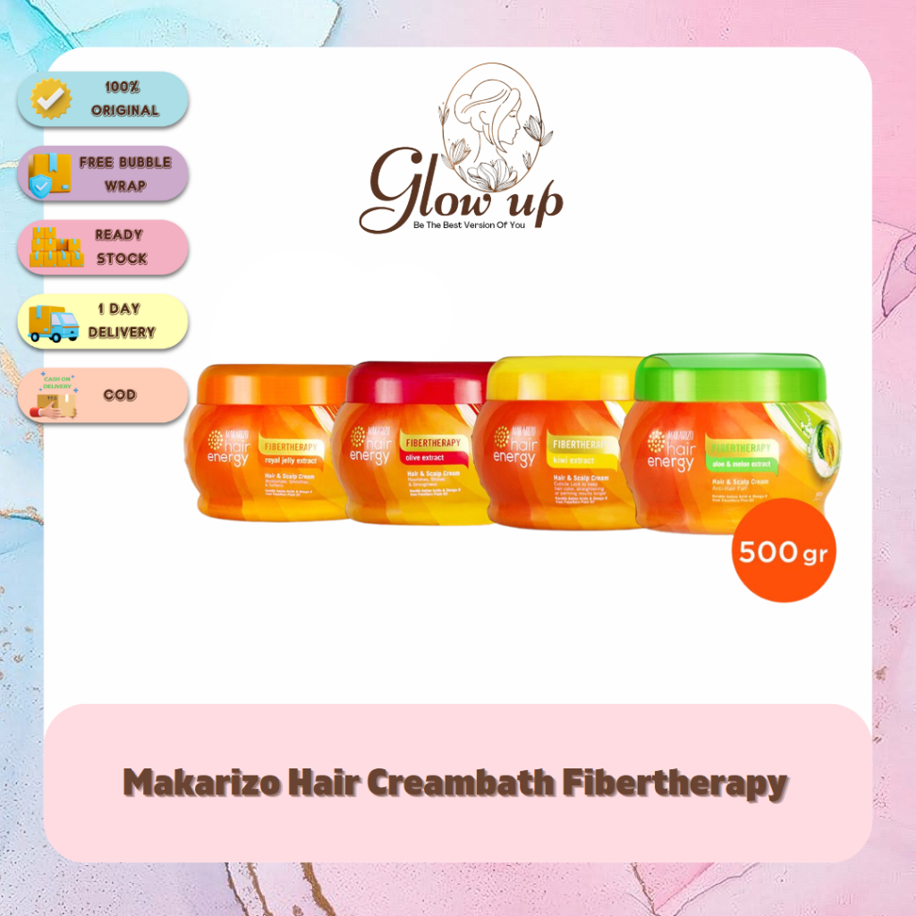 Jual Makarizo Hair Energy Hair & Scalp Creambath Fibertherapy 500gr ...