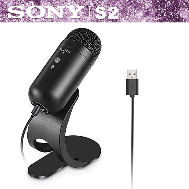 Jual sony/S1/S2 mic kondensor original,mic condenser,microphone youtuber,mic condensor terbaik ...