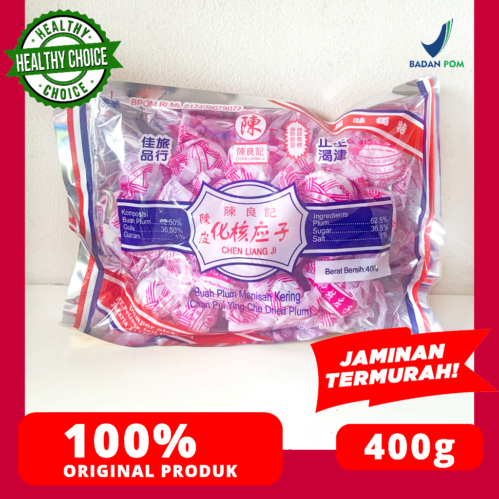 Jual Chen Pi Mei Chen Pi Ying Zi Hua He Ying Zi Plum Manisan Kering