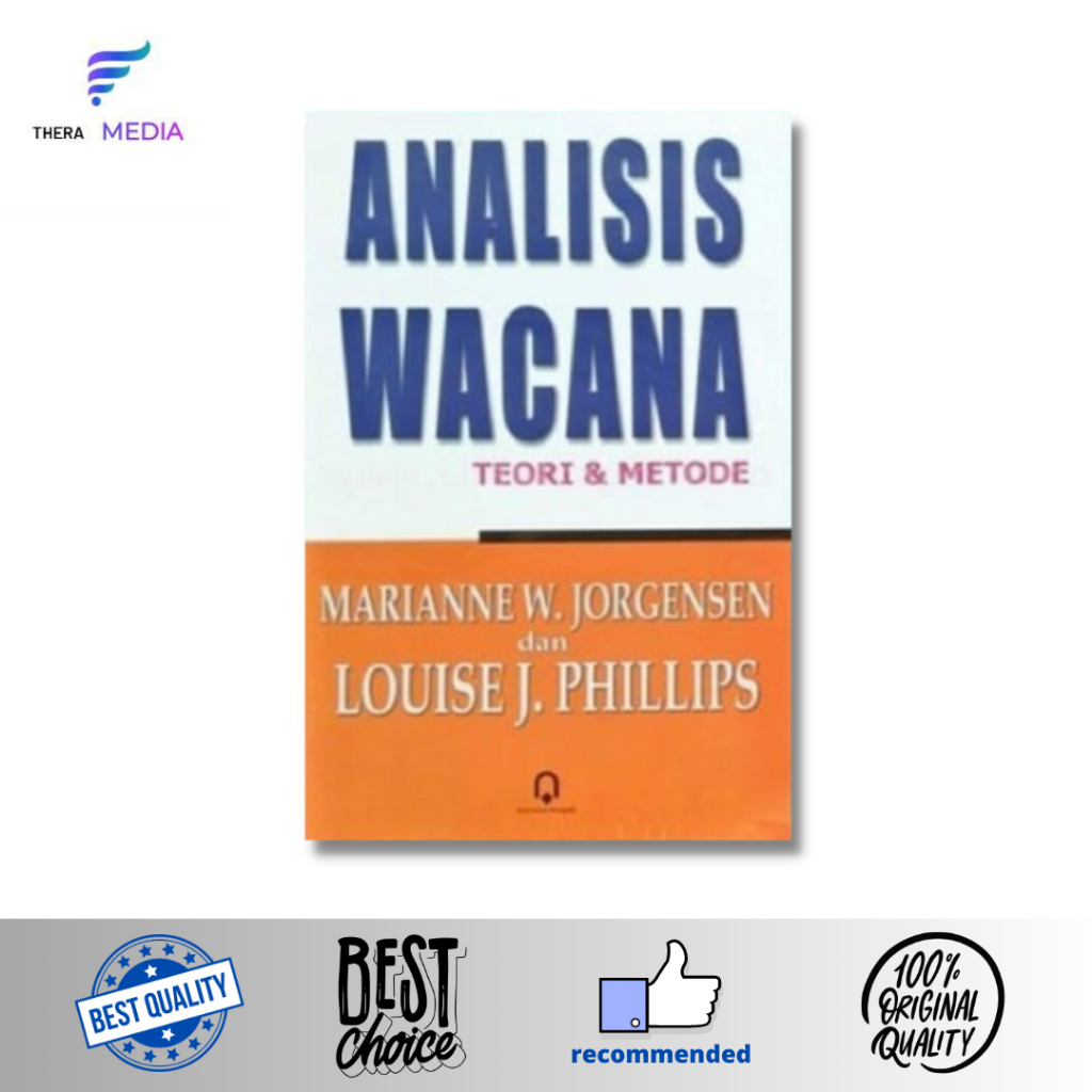 Jual Buku Original: Analisis Wacana Teori & Metode ( ANALISIS WACANA ... Jual Buku Original: Analisis Wacana Teori & Metode ( ANALISIS WACANA ...