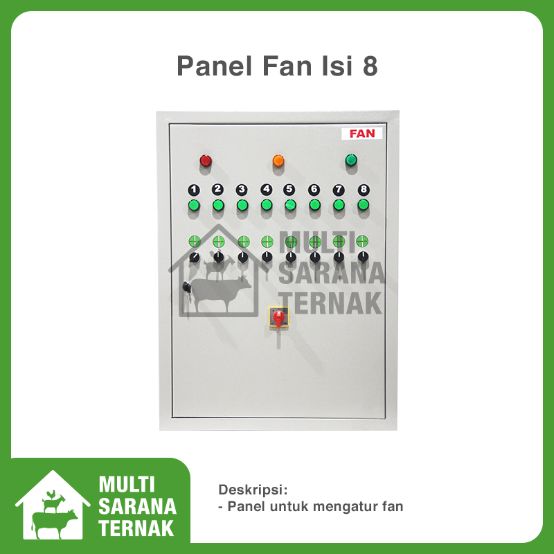 Jual Panel Kipas / Fan Isi 8 - Kipas Kandang Ayam / Industri - Alat ...