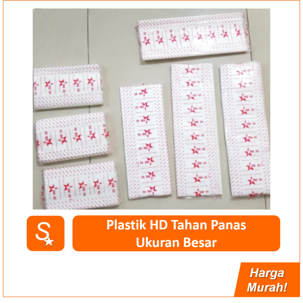 Jual Plastik HD Tahan Panas (1kg) Ukuran Besar 30 35 40 50 60 80 cm ...