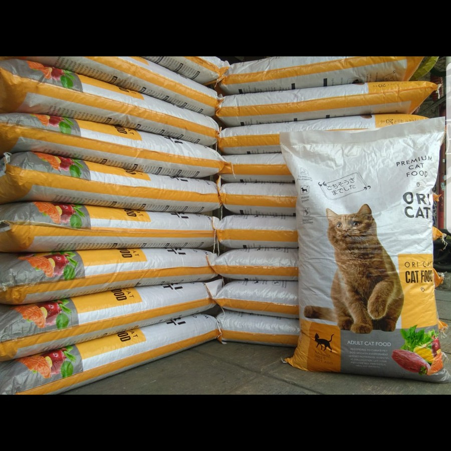 Jual Ori Cat Food 20 kg / Makanan Kucing Ori Cat FRESHPACK/ GOJEK ...