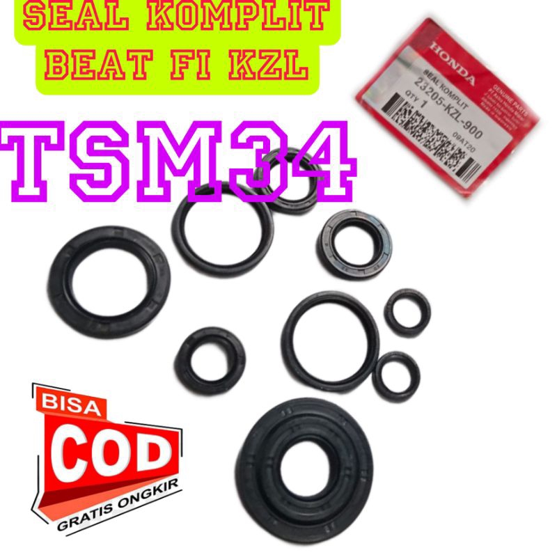 Jual seal komplit beat fi / Scoopy fi / Vario 110 fi LED / spacy fi ( KZL ) | Shopee Indonesia