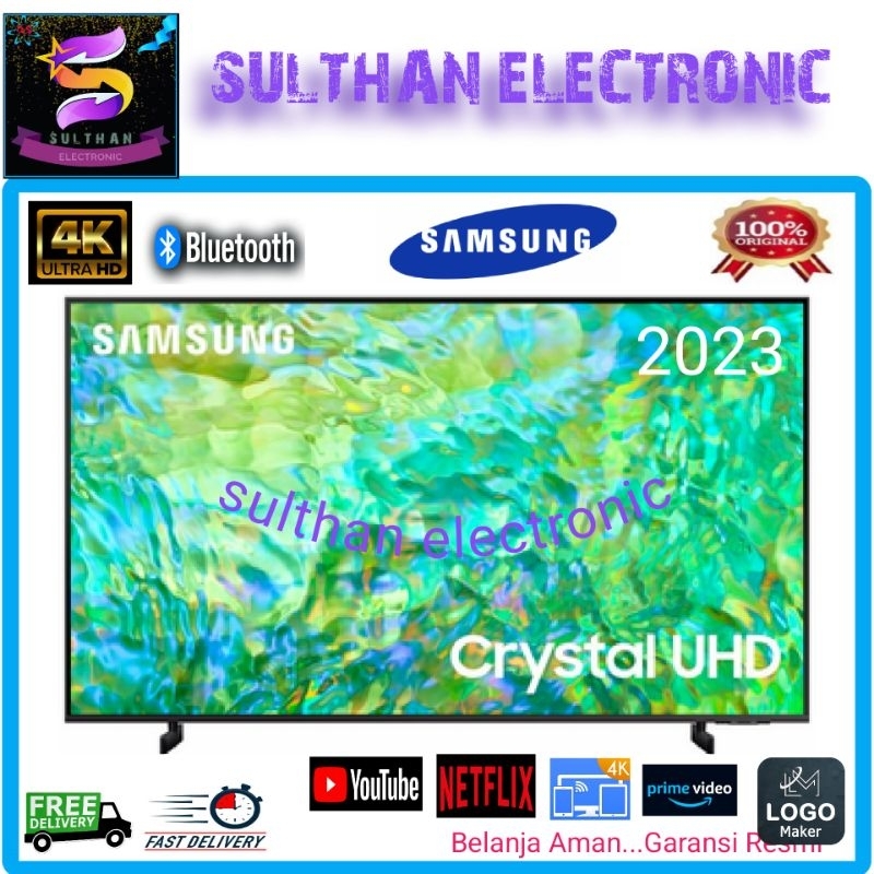 Jual SAMSUNG 75CU8000 SMART TV LED CRYSTAL UHD 4K TV 75 INCH NEW MODEL 2023 | Shopee Indonesia