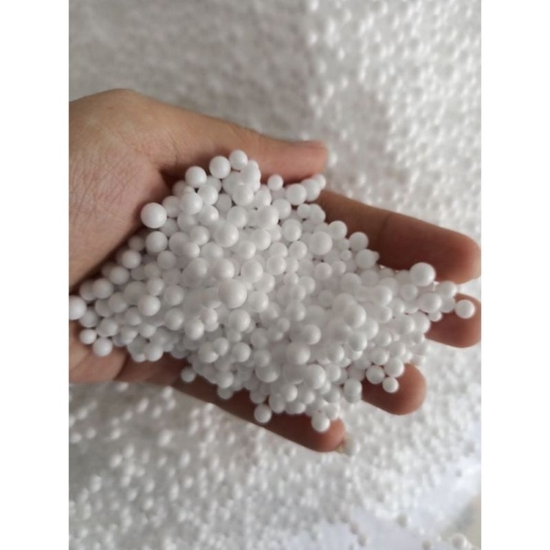 Jual Butiran Sterofoam Putih Butiran Bola Gabus Undian Sterofoam Gabus ...