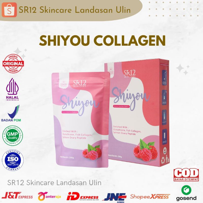 Jual SHIYOU COLLAGEN DRINK RASPBERRY SR12/ MINUMAN COLLAGEN SERBUK | Shopee Indonesia