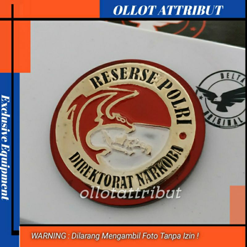 Jual PIN SATNARKOBA POLRI | PIN RESERSE NARKOBA ( SATUAN RESERSE ...