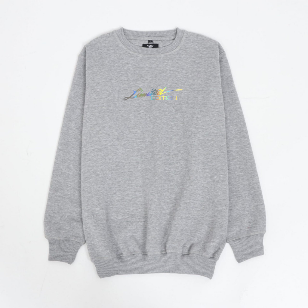 Jual Sweater Crewneck Pria Distro Original Putih Switer Oblong Cowok ...