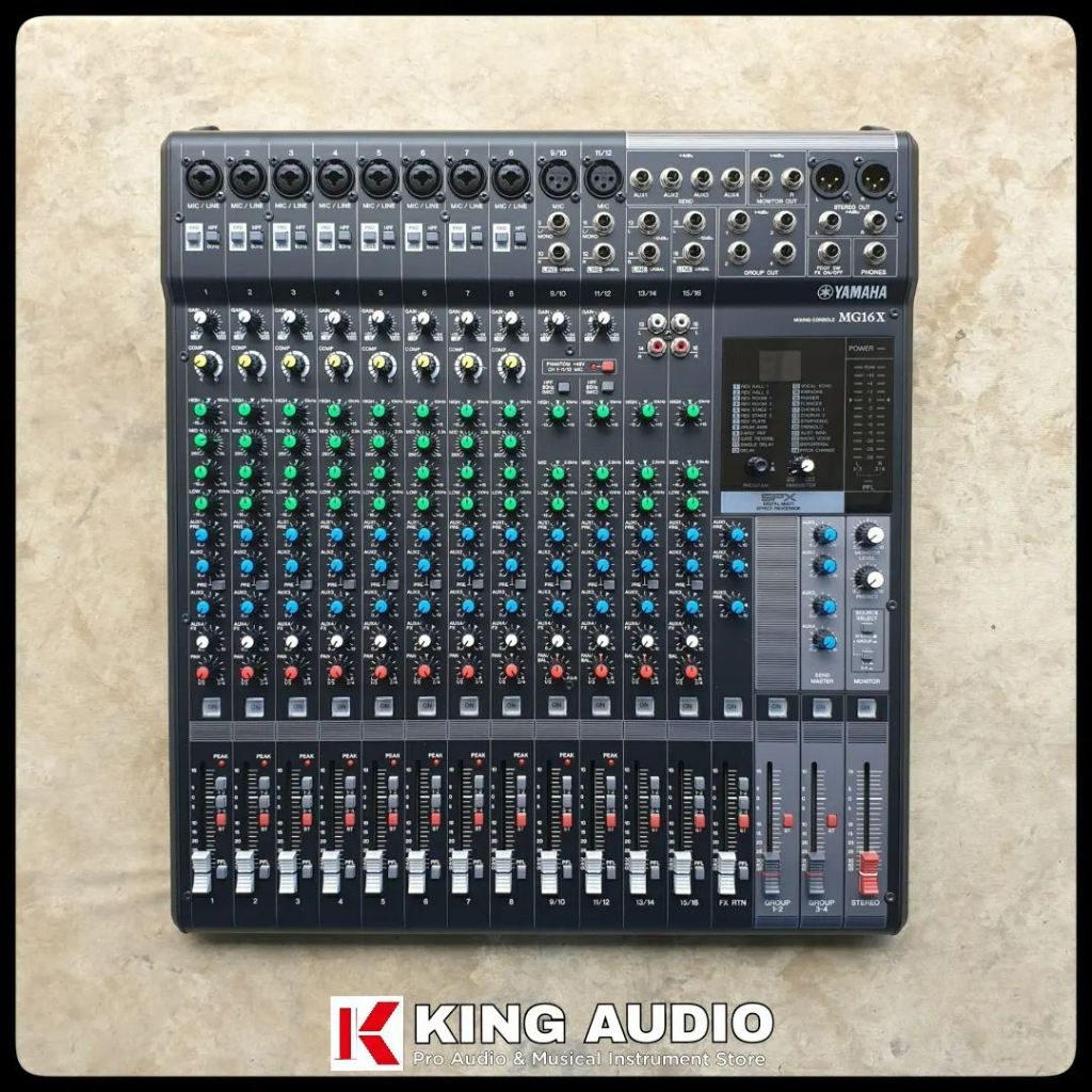 Jual Mixer Yamaha MG16X 16 Channel MG-16X MG 16 X | Shopee Indonesia