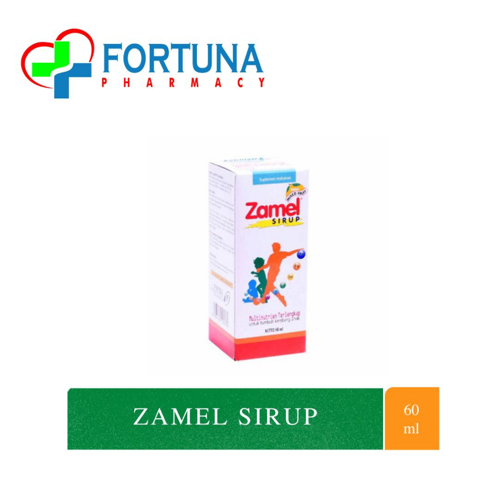 Jual ZAMEL SIRUP 60ML | Shopee Indonesia