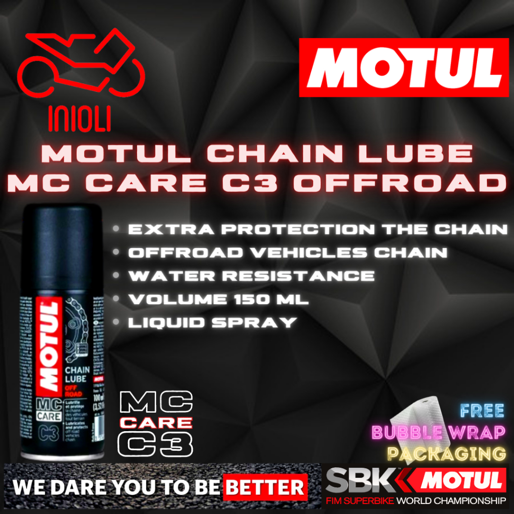 Jual MOTUL CHAIN LUBE C3 CHAIN OFF ROAD PELUMAS RANTAI MOTOR MOTUL 150 ...
