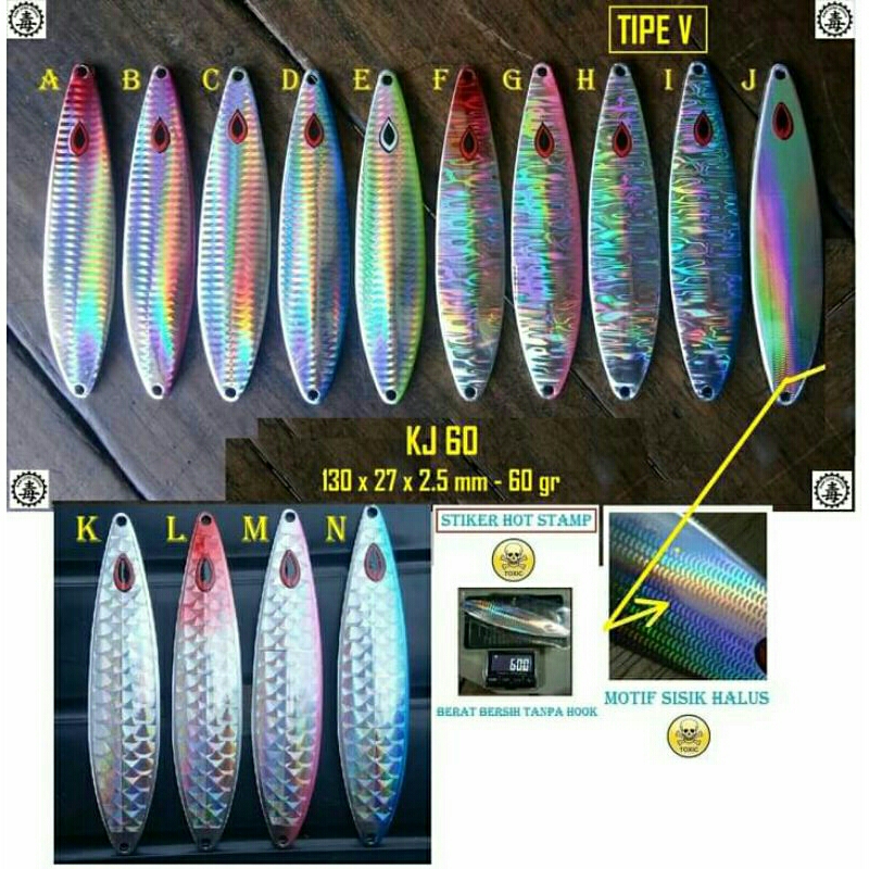 Jual KJ CUSTOM - KJ 60 (spoon, tipe V) | Shopee Indonesia
