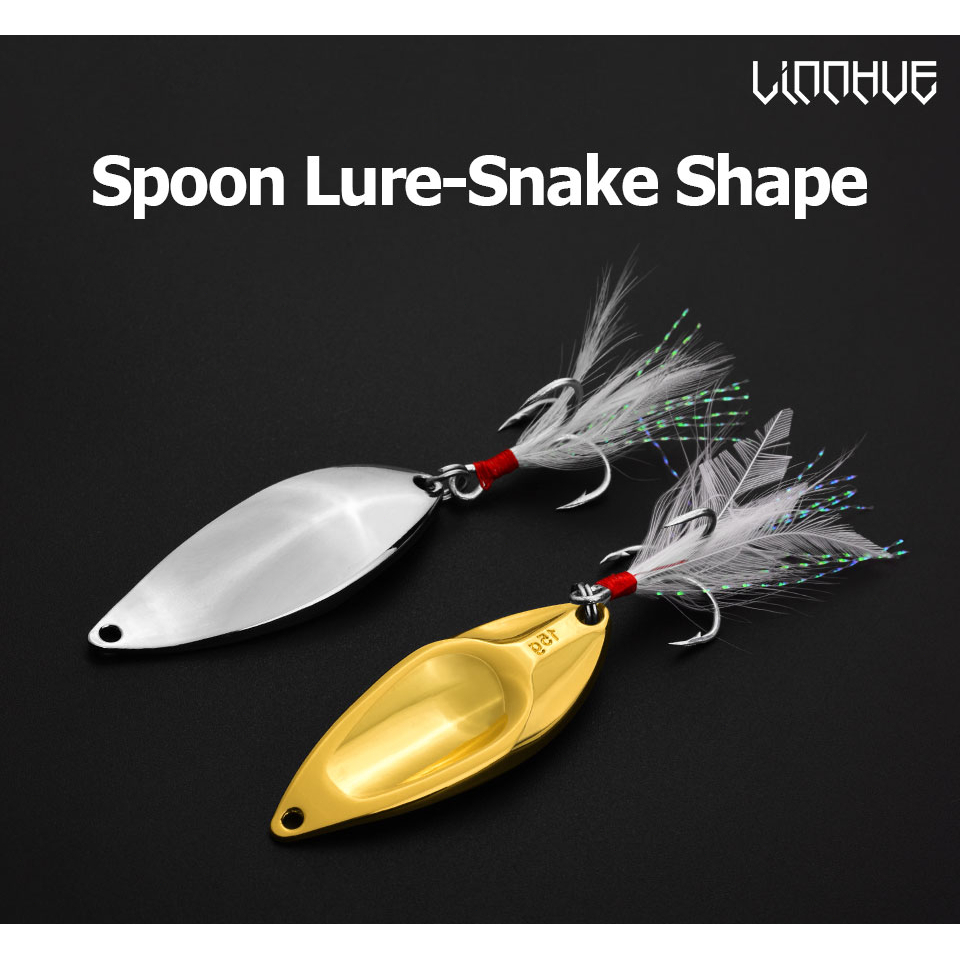Jual LINNHUE 1Pcs Fishing Lures Metal 2.5-20g Gold Silver Hard Baits ...