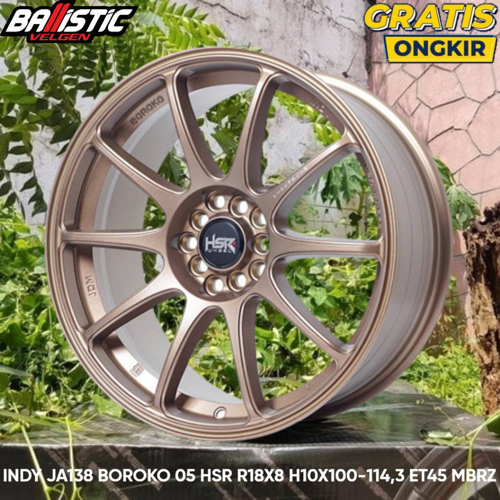 Jual Velg r18 innova reborn pelek mobil HSR Indy ring 18 Xpander HRV Rush New Avanza Veloz Xenia ...