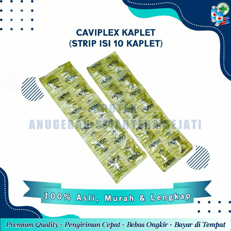 Jual Caviplex Kaplet Multivitamin & Mineral ~ Strip | Shopee Indonesia