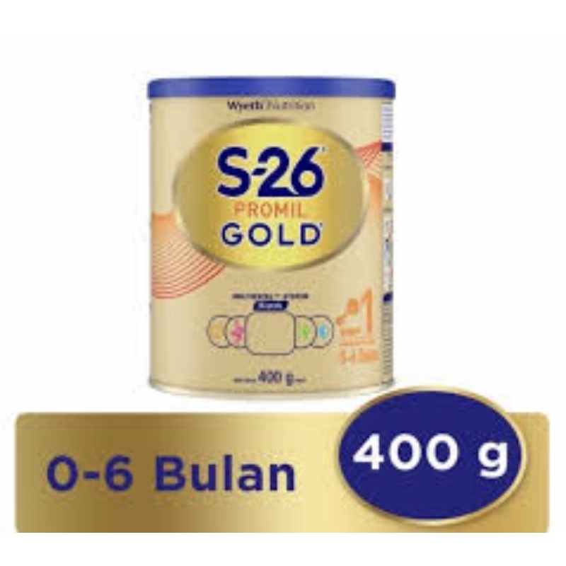 Jual S-26 Promil Gold Tahap 1 0-6 Bulan 400G | Shopee Indonesia