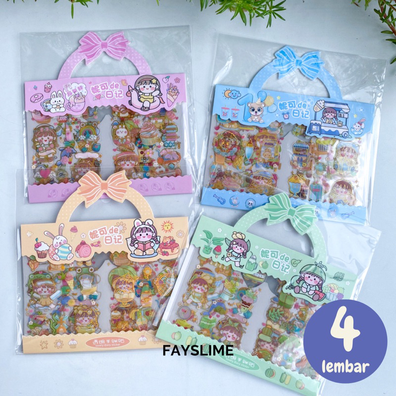 Jual Stiker Bag momo isi 4 lembar twins| Stiker momo model tas | Shopee ...