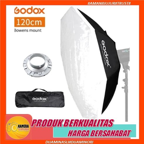 Jual Godox Softbox Octa 120cm Bowen oktagon 120 Octagon reflector soft ...