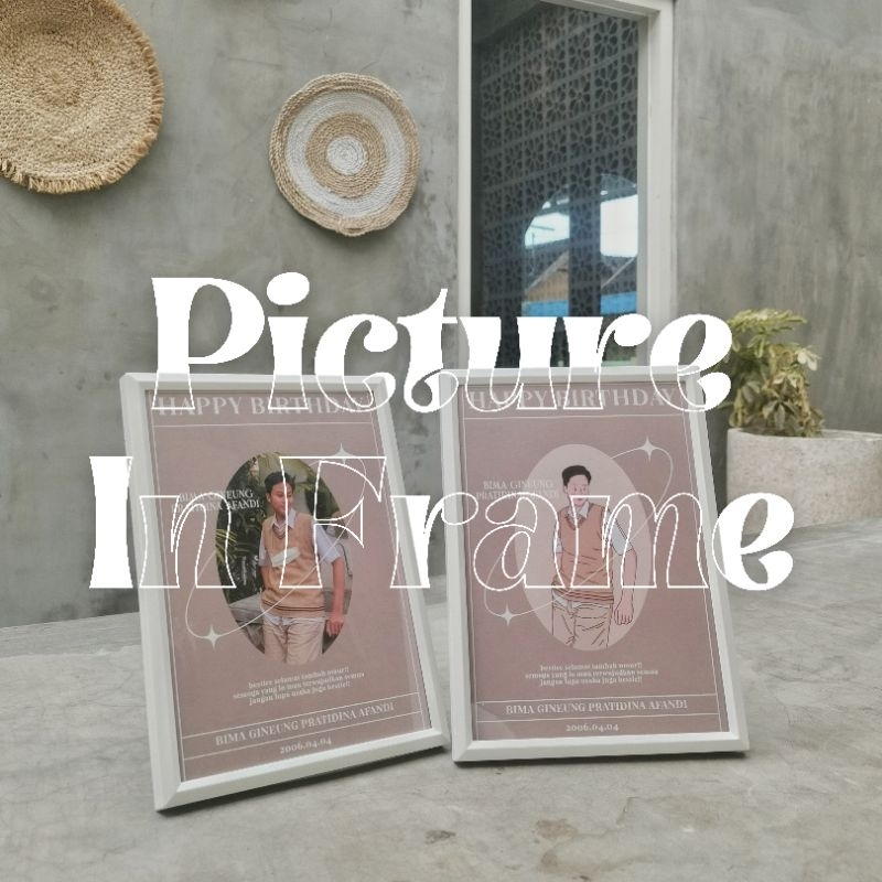 Jual Hampers Custom Foto dalam Pigura Untuk Hadiah / Kado Ultah, Wisuda ...