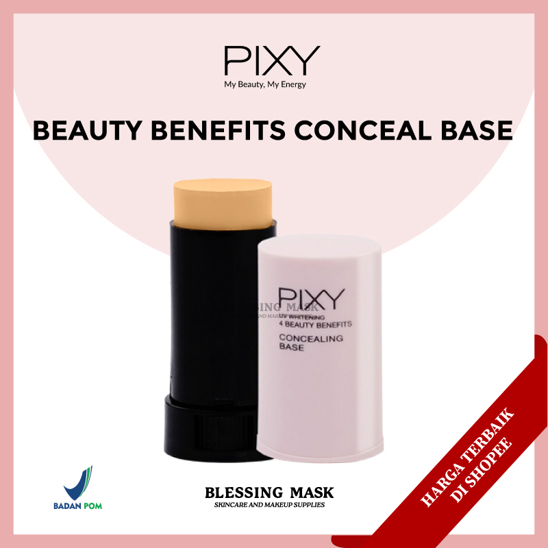 Jual PIXY Concealing Base 4 Beauty Benefits | Concealer | Foundation ...