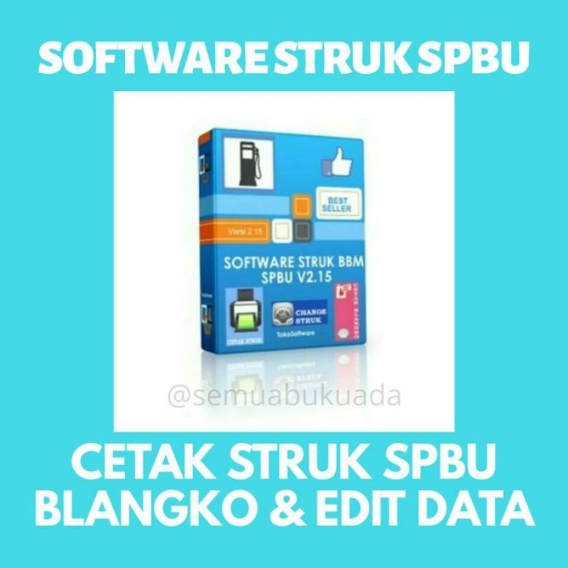 Aplikasi Cetak Struk NOTA FAKTUR BON SPBU BENSIN PRO Full Version Plus ...