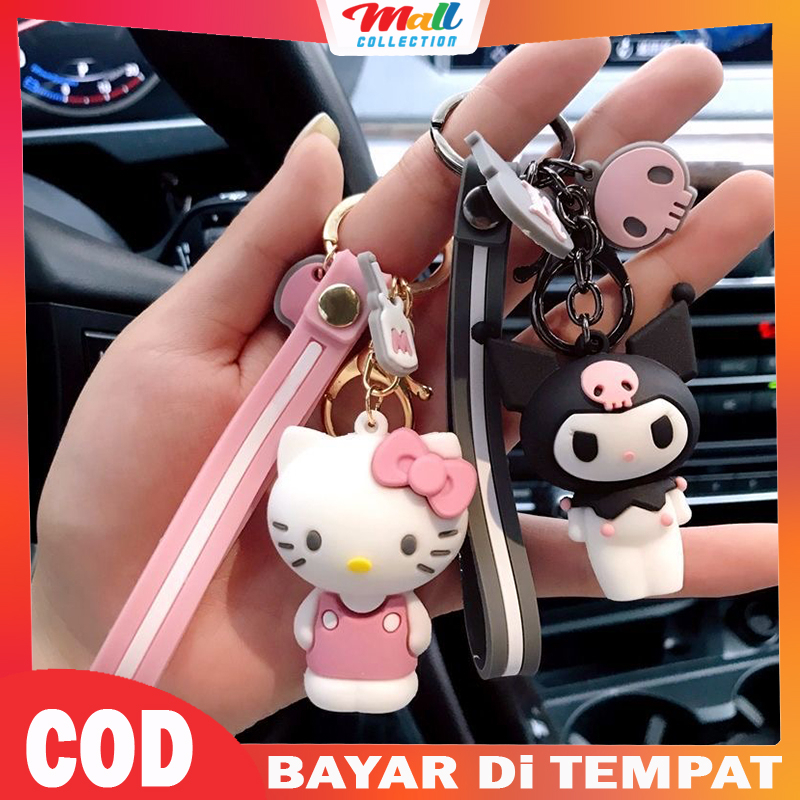 Jual MALL - Keychain Lucu Karakter Kartun Gantungan Kunci Motor Tas ...