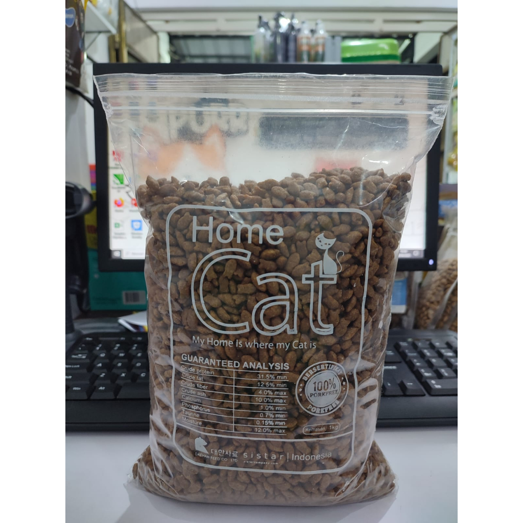 Jual HOME CAT FOOD REPACK 1kg | Shopee Indonesia