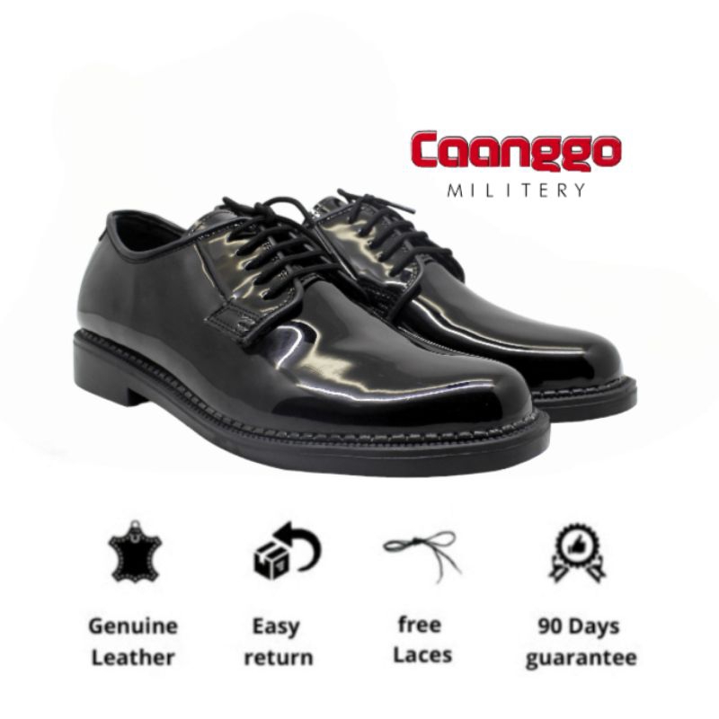 Jual Sepatu Pantofel Dinas Kantor Leather Lak Caanggo C-01 Series ...