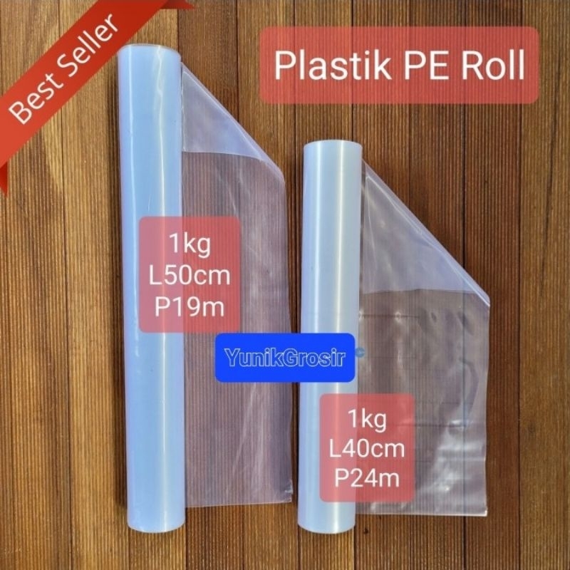 Jual Plastik ikan PE Roll 1 kg packing ikan | Shopee Indonesia