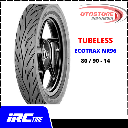 Jual BAN MOTOR MATIC RING 14 IRC ECOTRAX NR-96 TUBLES 80/90-14 | BEAT ...