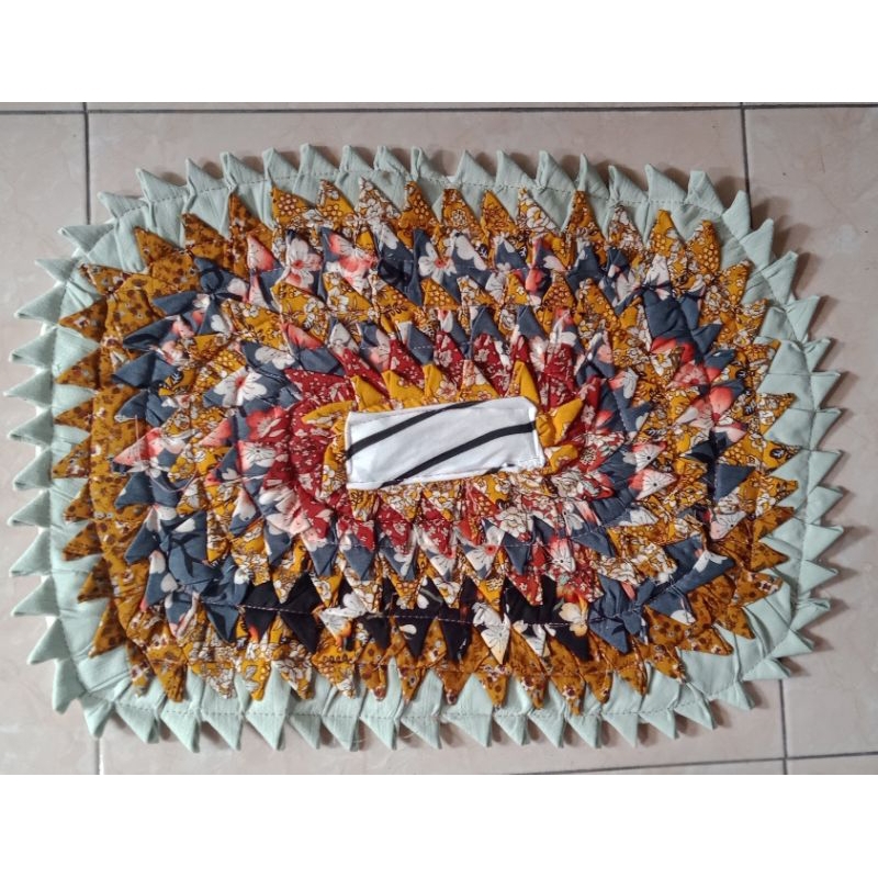 Jual kesed kain perca ukuran lebih besar 50*35 cm per pcs min 5 pcs ...