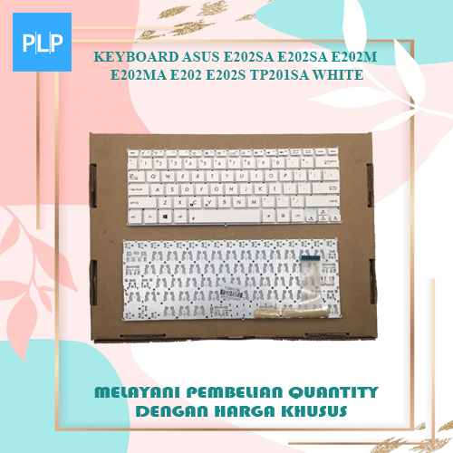 Jual Keyboard Laptop Asus E202SA E202MA E202 E202S E202M TP201SA Putih ...