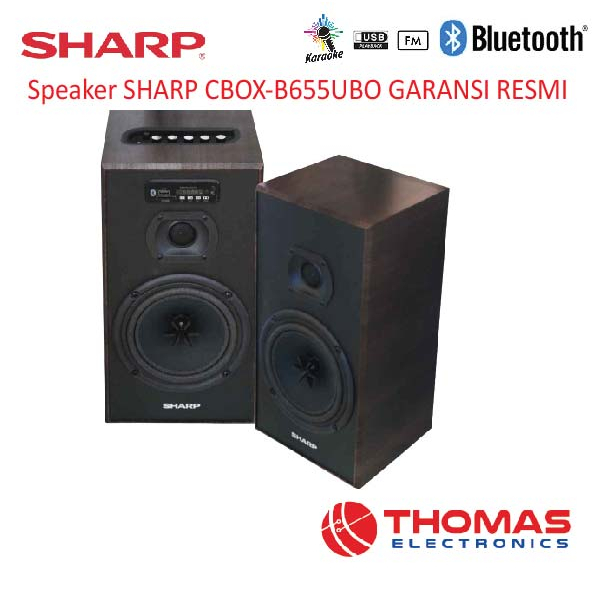 Jual Speaker Aktif SHARP CBOX B655UBO / CBOX 655 UBO GARANSI RESMI ...