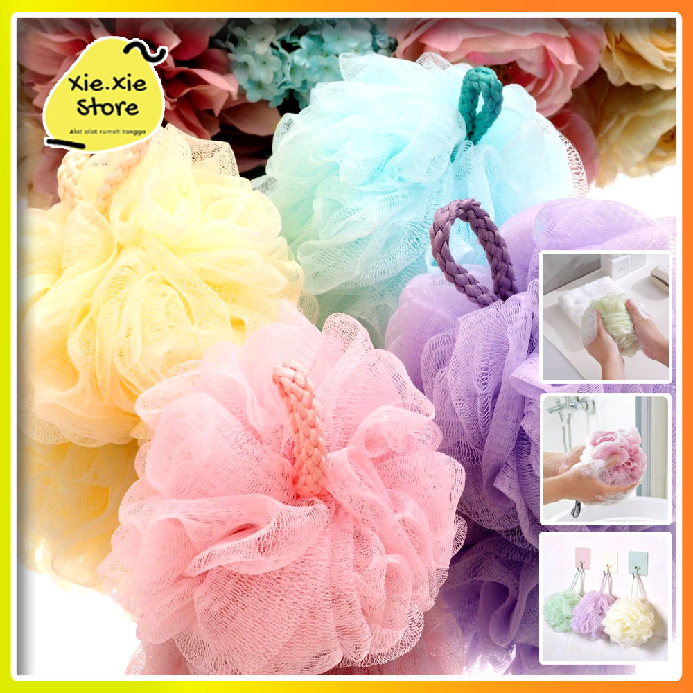 Jual SPONS MANDI 30 gr BATH SPONGE RAINBOW SPONGE MANDI - 6050 | Shopee ...